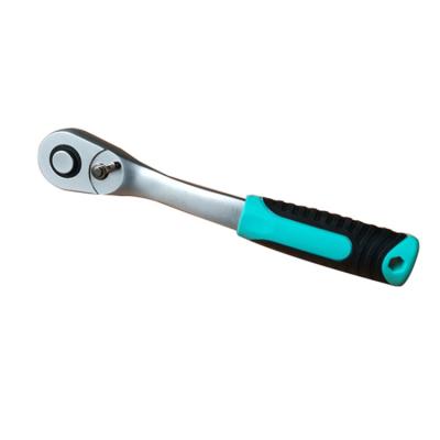 Китай DIN 3122 Ручные инструменты Квадратный 1/2 дюймовый приводной разъем 90 зубных решеточных ключей с мягким рукояткой без винтовки продается