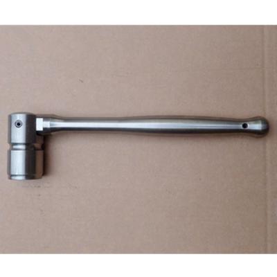 China Natural Color Socket Spanner Bi-hexagon Poker Handle UK Scaffolder Spanner 21mm Titanium Spanner for sale