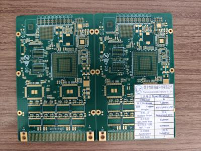 China High Reliability 8 Layer ENIG PCB Board For Industrial Automation Systems for sale
