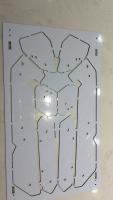 Quality 0.2mm Thickness Aluminum Base PCB Metal Backed Printed Circuit Board for LED for sale