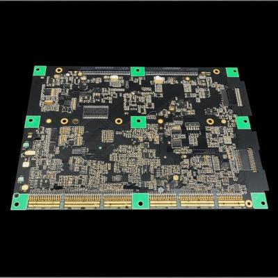 China Black Solder Mask Multilayer Printed Circuit Board for Performance and Max Board Size 1200*6100mm for sale