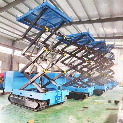 Cina Piattaforma di lavoro aerea a batteria con motore motore e capacità di carico nominale di 320 kg in vendita