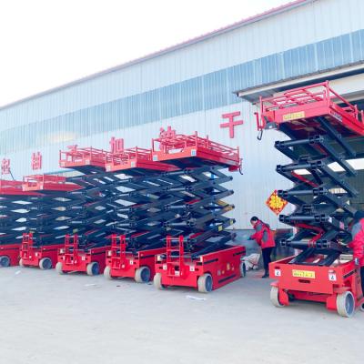 Cina Piattaforma mobile di sollevamento con forbice elettrica di estensione di 900 mm per caricatori con un peso di 2000 kg di lavoro in vendita