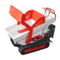 China Self Loading Crawler Loader Dumper Mini 800kg Dumper with Disc Distribution Cycloid Motor for sale