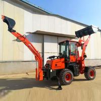China 55kw Backhoe Loader with 4x4 Wheel Loader Unmatched Performance and Reliability for sale