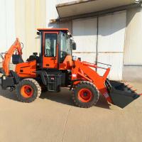 China 55kw Backhoe Loader with 4x4 Wheel Loader Unmatched Performance and Reliability for sale