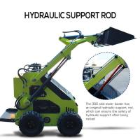 China 375 kg Lifting Force max Multi-function Skid Steer Loader for Heavy Duty Construction for sale