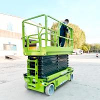 China Sturdy Aerail Work Platform 6m High Outdoor Mobile Hydraulic Lifting Platform Elevator for sale