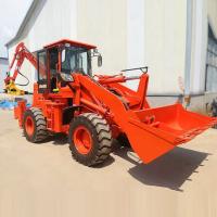 China High Operating Efficiency Compact Loader Backhoe with BOXINHUASHENG Hydraulic Valve for sale