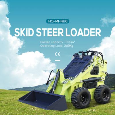 Cina La tipografia sceglie YUNNEI Motore Crawler Agricoltura Skid Loader per efficienza in vendita