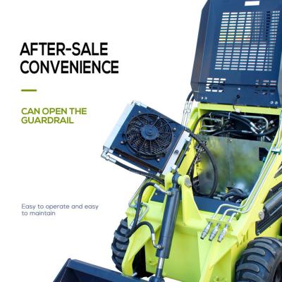 Cina Caricatore a ruote Chinese Multifunctional Attachments Compact Mini Skid Steer Loader Con CE in vendita