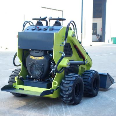 Cina Caricatore a ruote Chinese Multifunctional Attachments Compact Mini Skid Steer Loader Con CE in vendita