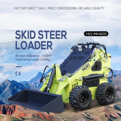 Cina 17.1kw Mini Skid Steer Loader La soluzione ideale per un funzionamento veloce e regolare in vendita