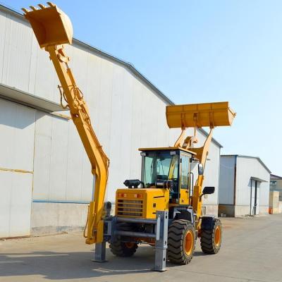 China Smallest Electric Wheel Backhoe Loaders with 150 mm Wheel Base Mini Front End Loader for sale