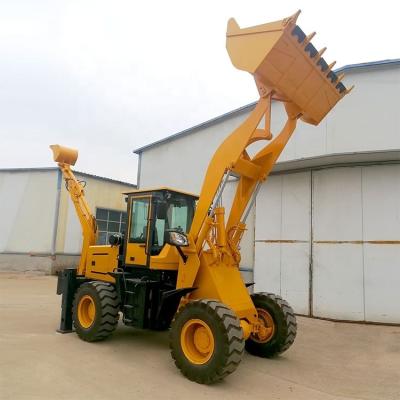 China Smallest Electric Wheel Backhoe Loaders with 150 mm Wheel Base Mini Front End Loader for sale