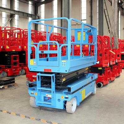 China Electric Diesel Man Lift on Tracks with 4m Max Lifting Height and 0-34M/MIN Hoisting Speed for sale
