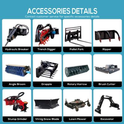 China Ga achter de kruiper Mini Skid Steer Loader aangedreven door YUNNEI motor voor het voordeel Te koop
