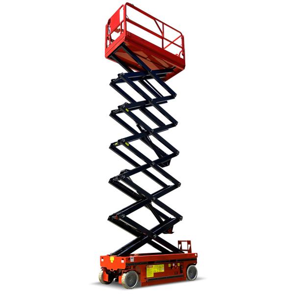 Quality Electric Hydraulic Scissor Manlift with 320kg Capacity and 900mm Extension for sale