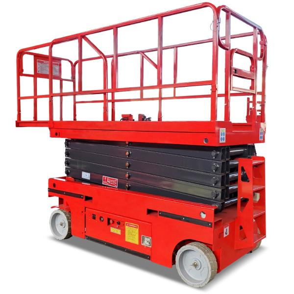 Quality Electric Hydraulic Scissor Manlift with 320kg Capacity and 900mm Extension for sale