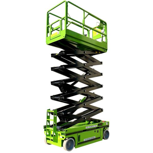 Quality Electric Hydraulic Scissor Manlift with 320kg Capacity and 900mm Extension for sale