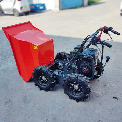 Cina CE approvato 300 kg sito elettrico a gas ruota di carrozzina motorizzata di potenza mini dumper EPA motore in vendita