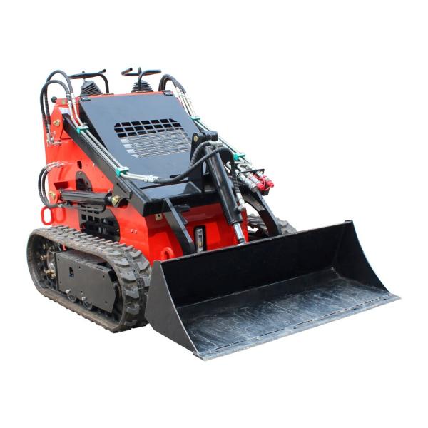 Quality 1950 x 1100 x 1300 mm Dimension Skid Steer Loader Crawler Loader for Compact Work for sale