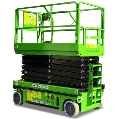 Cina Piattaforma di sollevamento idraulica a forbice a propulsione automatica a batteria 220v in vendita