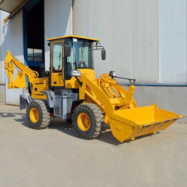 Quality 3 Ton Wheel Loader HQ-WZ-10-20 High Operating Efficiency and Chinese Backhoe for sale