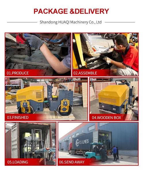 Quality 0.5mm Nominal Amplitude 3 Ton Mini Hydraulic Compaction Machine Road Roller for for sale