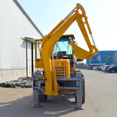 Cina HQ-WZ-20-28 Mini Excavator Backhoe Loader con 37 KW e 500 mm Min. in vendita