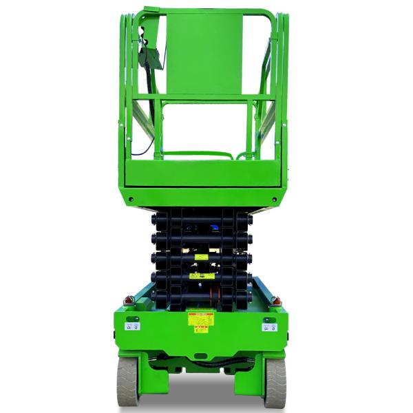 Quality 320kg Weight Rough Terrain Scissor Lift Platform With High Operating Efficiency for sale