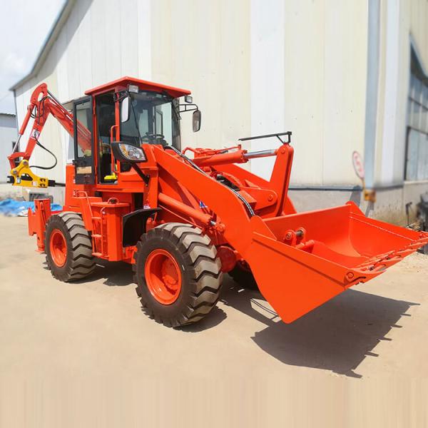 Quality Construction Machinery Backhoe Loader Tractor HQ-WZ-20-28 with 500 mm Min. for sale