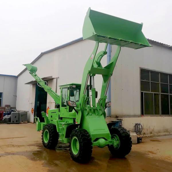 Quality HQ-WZ-25-30 4x4 Hydraulic Excavator Loader Integrated Machine Wheel Mini Backhoe for sale