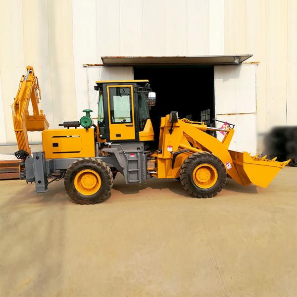 Quality HQ-WZ-25-30 4x4 Hydraulic Excavator Loader Integrated Machine Wheel Mini Backhoe for sale