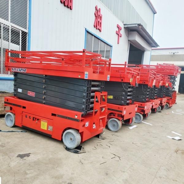 Quality Lift Platform 4 6 8 10 12 14 16 m Portable Mobile Scissors Drive Hydraulic for sale
