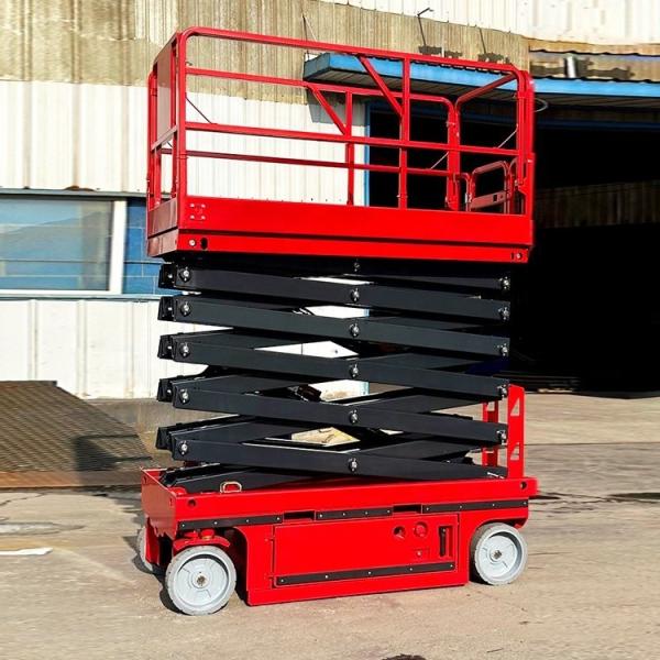 Quality Lift Platform 4 6 8 10 12 14 16 m Portable Mobile Scissors Drive Hydraulic for sale
