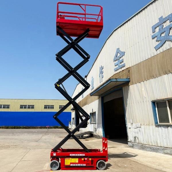 Quality Lift Platform 4 6 8 10 12 14 16 m Portable Mobile Scissors Drive Hydraulic for sale