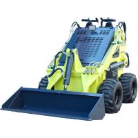 China Affordable Mini Diesel Loader with Skid Steer Loader Attachment and EPA Engine for sale