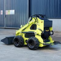 China Affordable Mini Diesel Loader with Skid Steer Loader Attachment and EPA Engine for sale