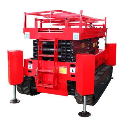 China CE ISO Certified Electric Scissor Lift with 113kg Extended Platform Safe Working Load for sale