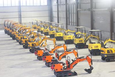 China Krachtige HUAQI mini graafmachine met Eaton hydraulische cilinder en 1800 kg machinegewicht Te koop
