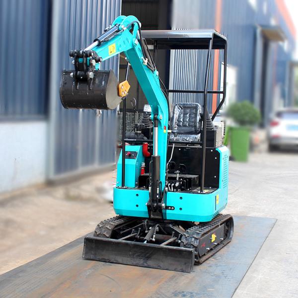 Quality 1 Ton Earth Moving Machinery Excavator with Free Bucket and Max Digging Radius for sale