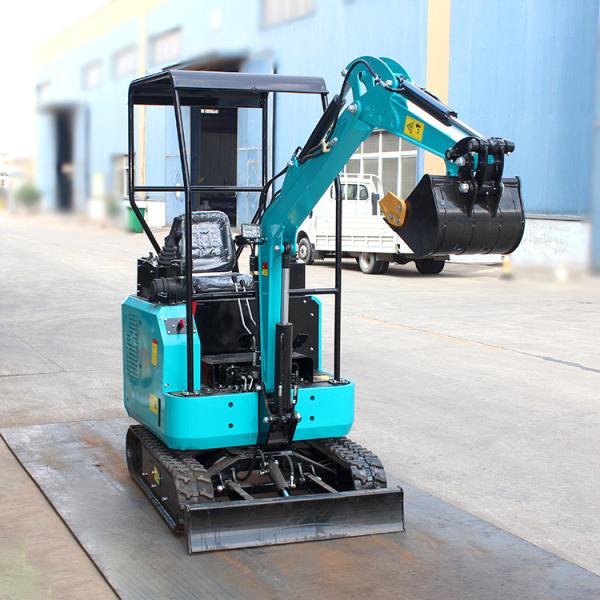 Quality 1 Ton Earth Moving Machinery Excavator with Free Bucket and Max Digging Radius for sale