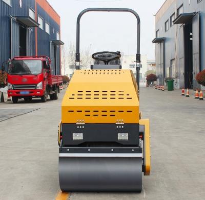 Cina Compattatore a rullo a doppio tamburo da 1,5-2 tonnellate con modalità di vibrazione idraulica in vendita