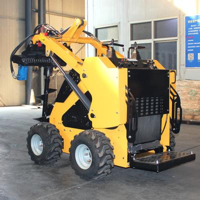 Cina Lavori di costruzione Mini Skid Steer Wheel Loader con HQ Valve idraulica e motore Epa in vendita