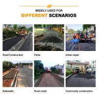 China Small Asphalt Paver with 2 x Hydrostatically Driven Front Wheels 1000 mm Working Width for sale