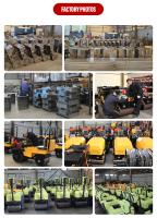China Mini Double Drum Vibratory Road Roller Compactor for Soil Asphalt Compaction 0.7Ton for sale