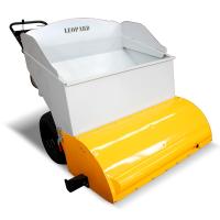 China Front Wheels 2 x Hydrostatically Driven Wheels Mini Paver HQ-YL TP100 Road Paver for sale