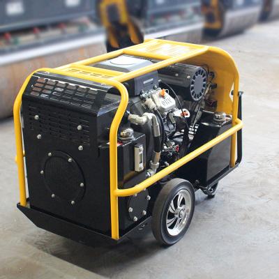 Cina Accumulazione idraulica portatile a motore diesel con pompa a vite e capacità del serbatoio di 18 litri in vendita