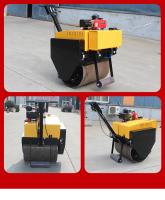 China Electric Start 0.5Ton Single Drum Road Roller Compactor for Small Construction Sites for sale